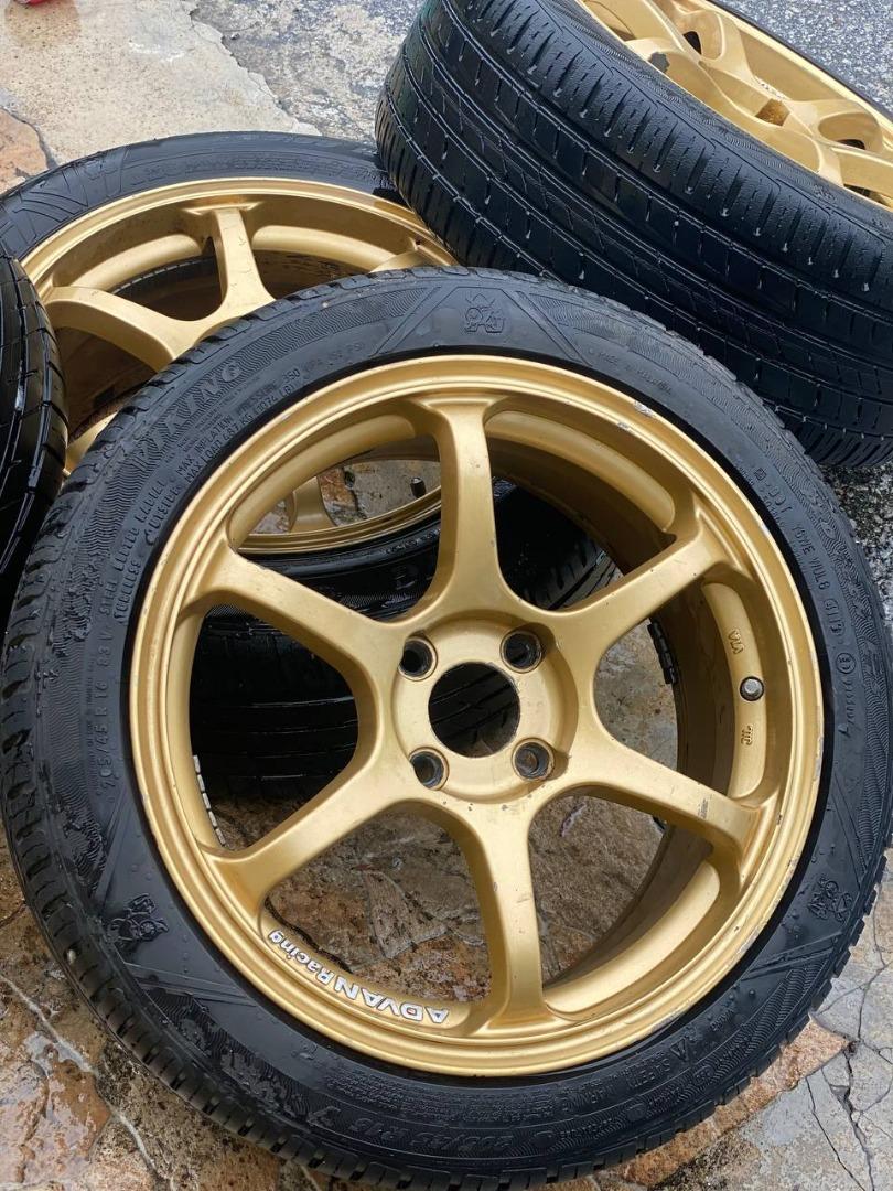 Yokohama advan racing rg 2 16 inch (made in japan) sport rim, Auto ...