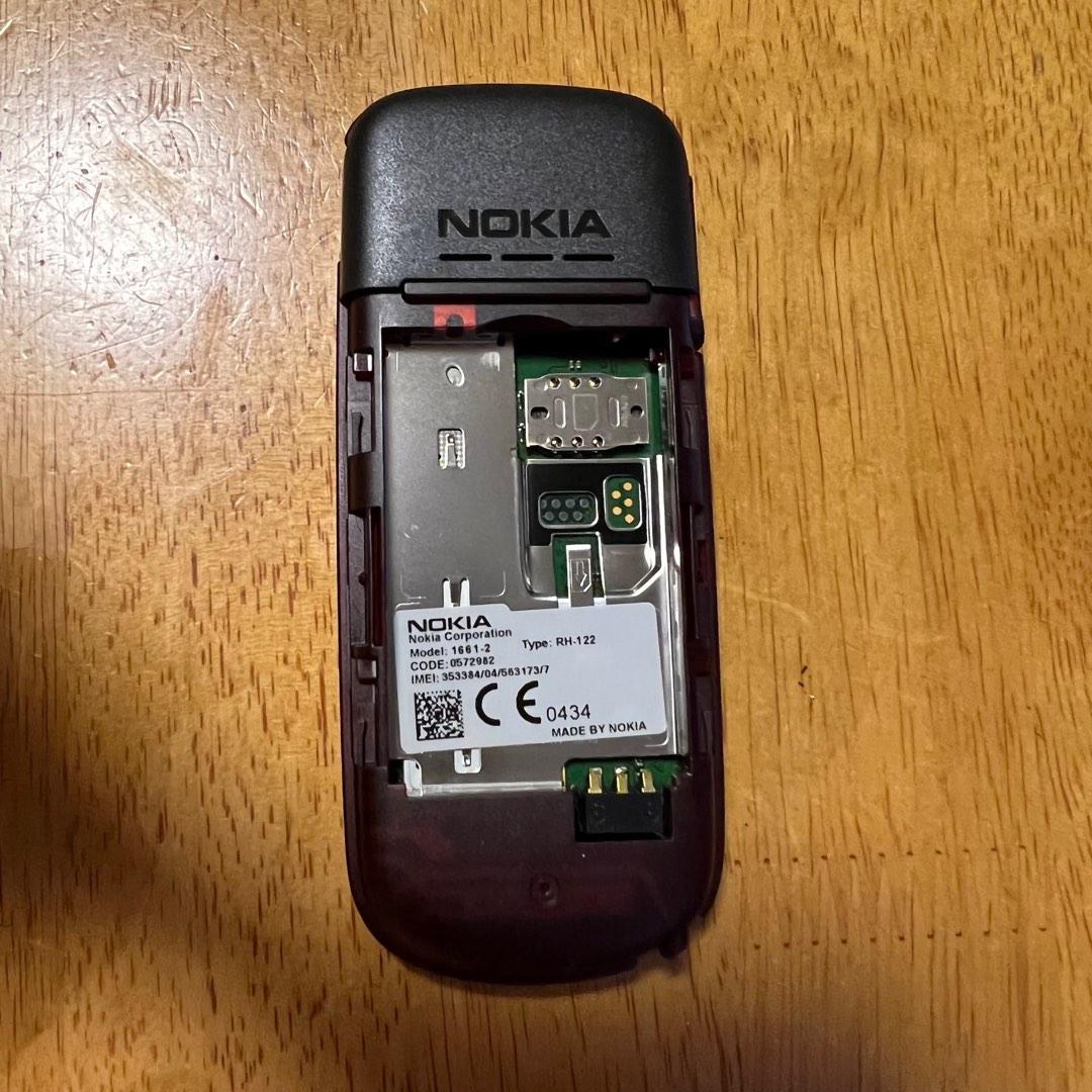 【100%全新】Nokia 1661（ 簡約 2G ）手提電話 (諾基亞 手機 Brand New Simple Mobile Cell ...