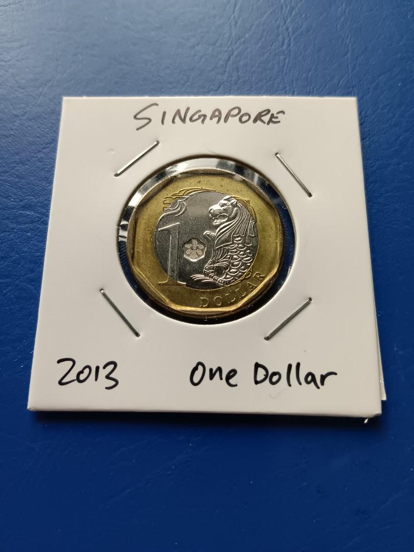 2013 Singapore One Dollar Coin Wang Syiling Duit SGD $1, Hobbies & Toys ...