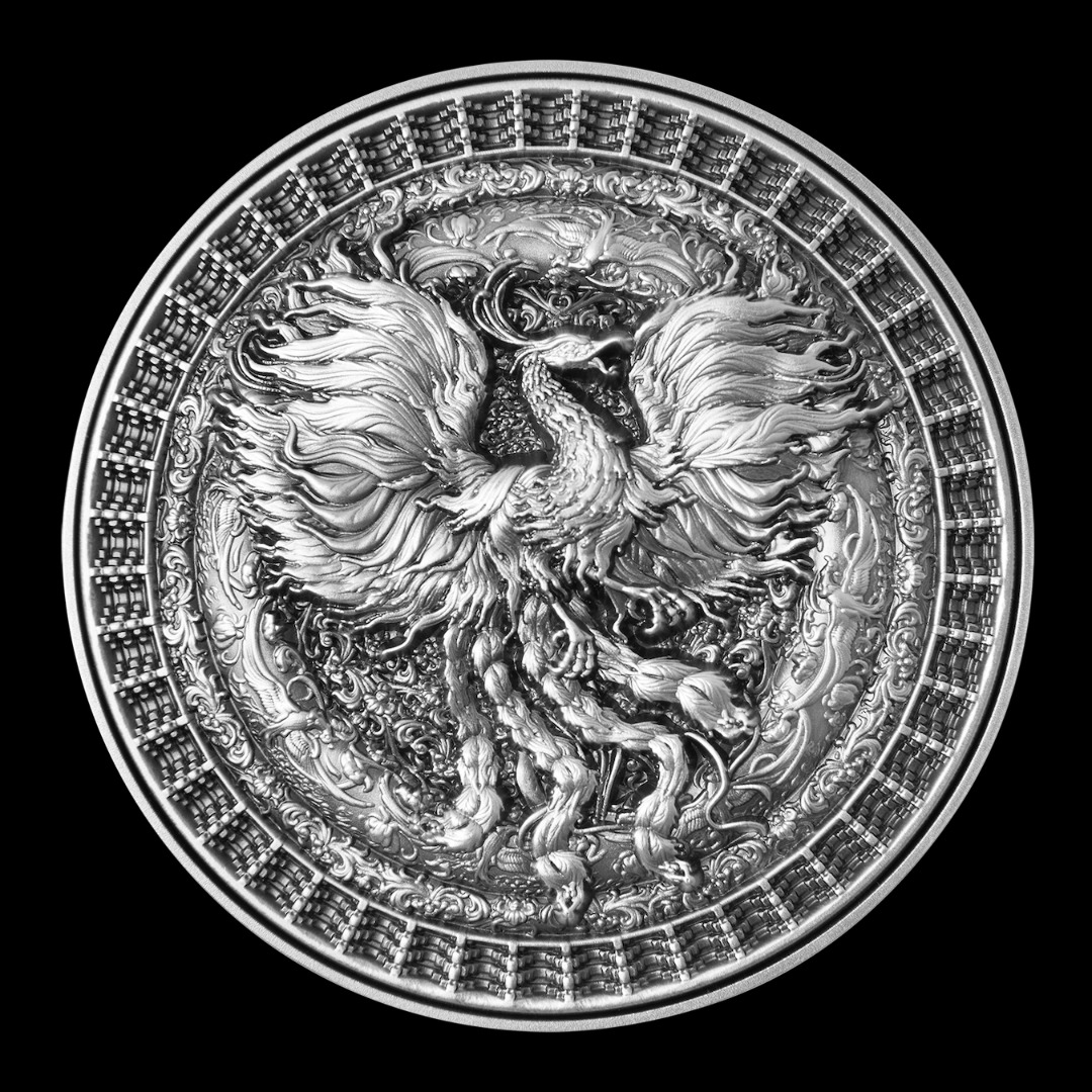 Forbidden Phoenix 2 Oz Silver Coin 2022 Chad, Hobbies & Toys ...