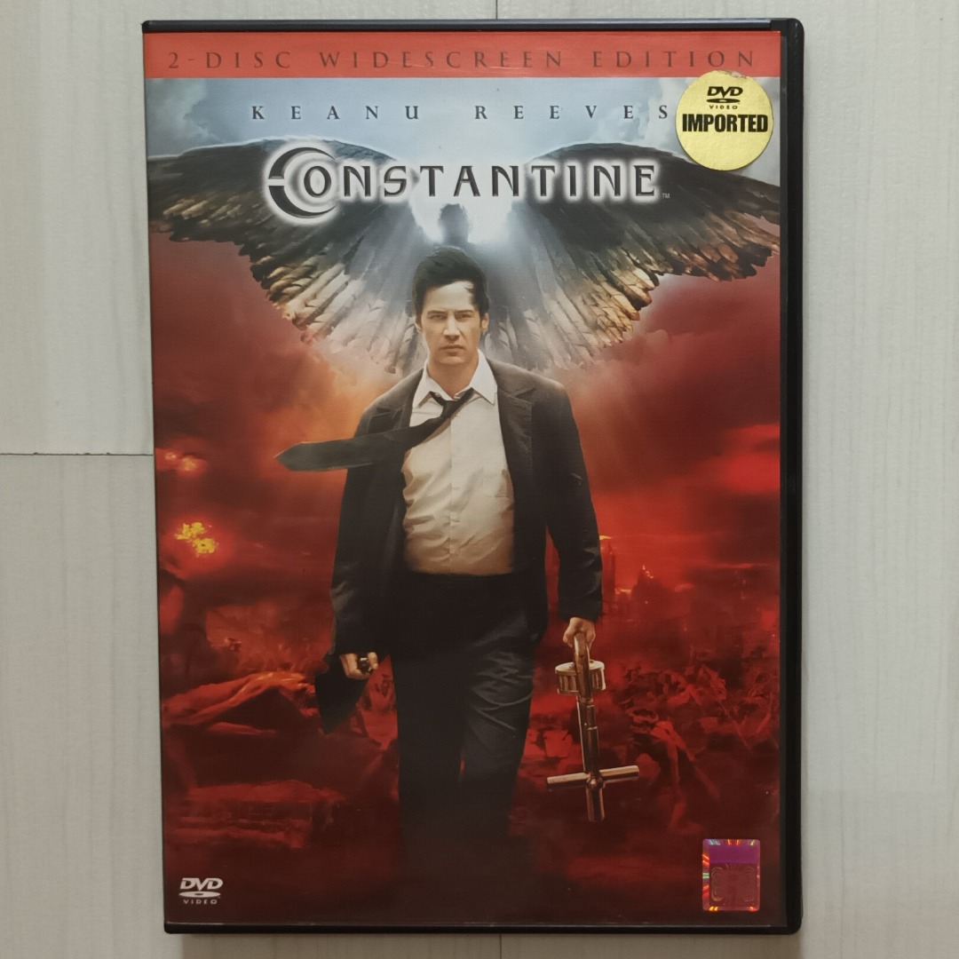 2-DISC CONSTANTINE DVD (KEANU REEVES), Hobbies & Toys, Music & Media ...
