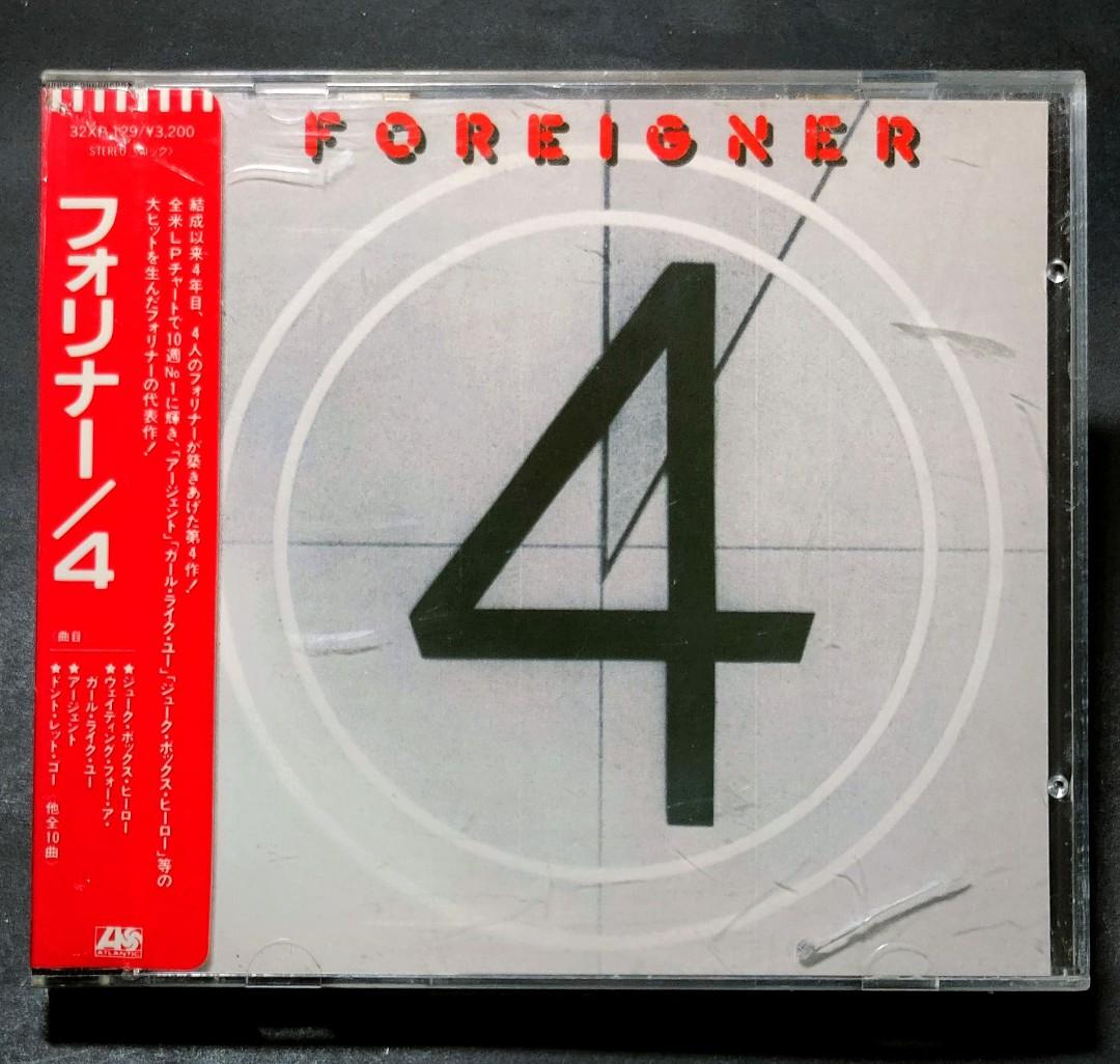 4 - Foreigner (CD, Japan Target 32XP-129, 1985), Hobbies & Toys, Music & Media, CDs & DVDs on ...