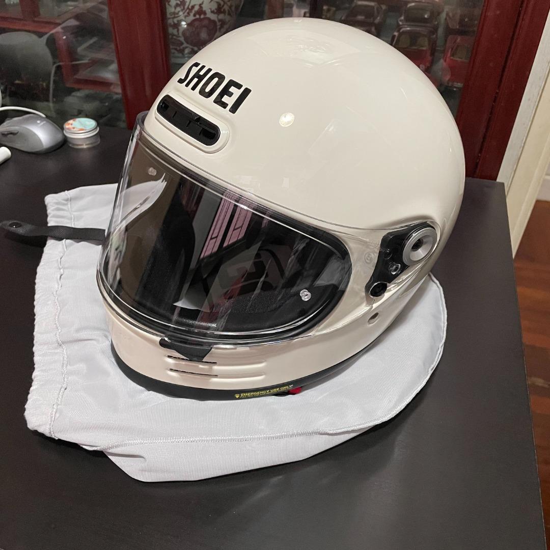 99% NEW SHOEI GLAMSTER - MONO (連全新pinlock) XL, 電單車買賣 - Carousell