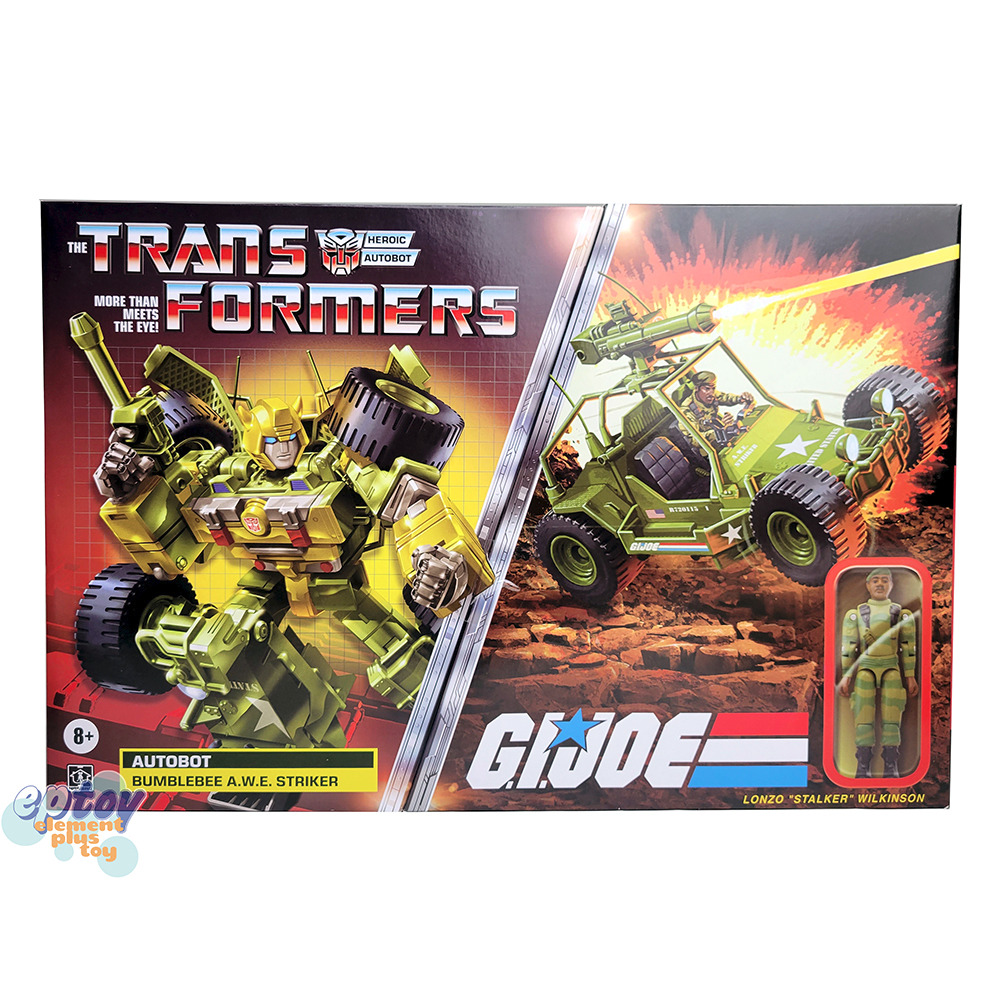全新未開 變形金剛 Transformers G.I,JOE PROJECT TROOPER 3 Autobot Bumblebee A.W