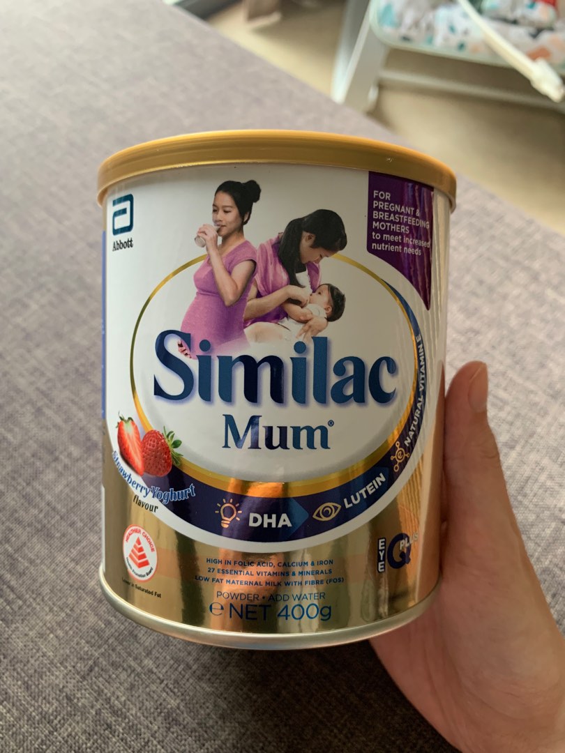 Abbott Similac Mum Strawberry Yoghurt Maternal Milk Powder, 400g, Food ...