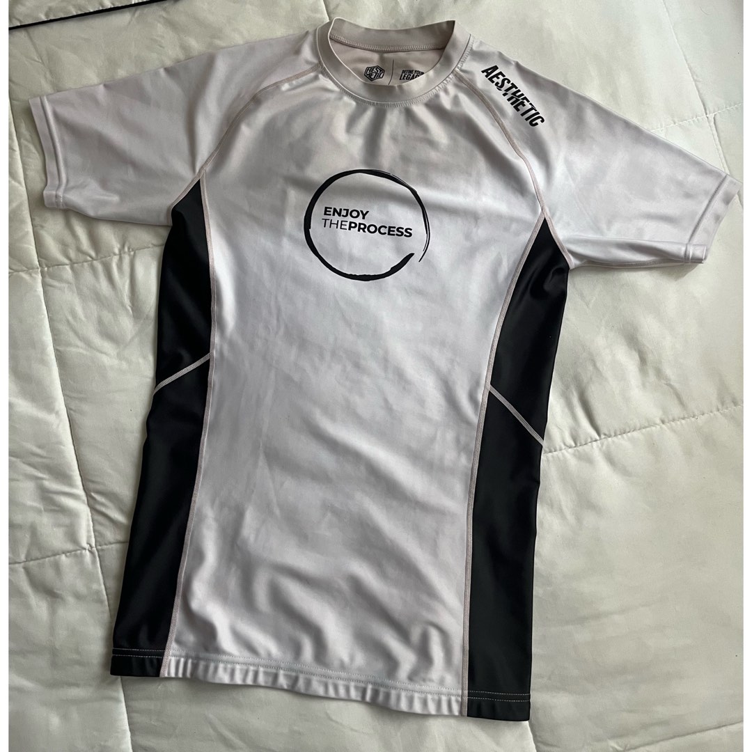 Aesthetic BJJ rashguard, Men's Fashion, Tops & Sets, Swim Top & Rash ...