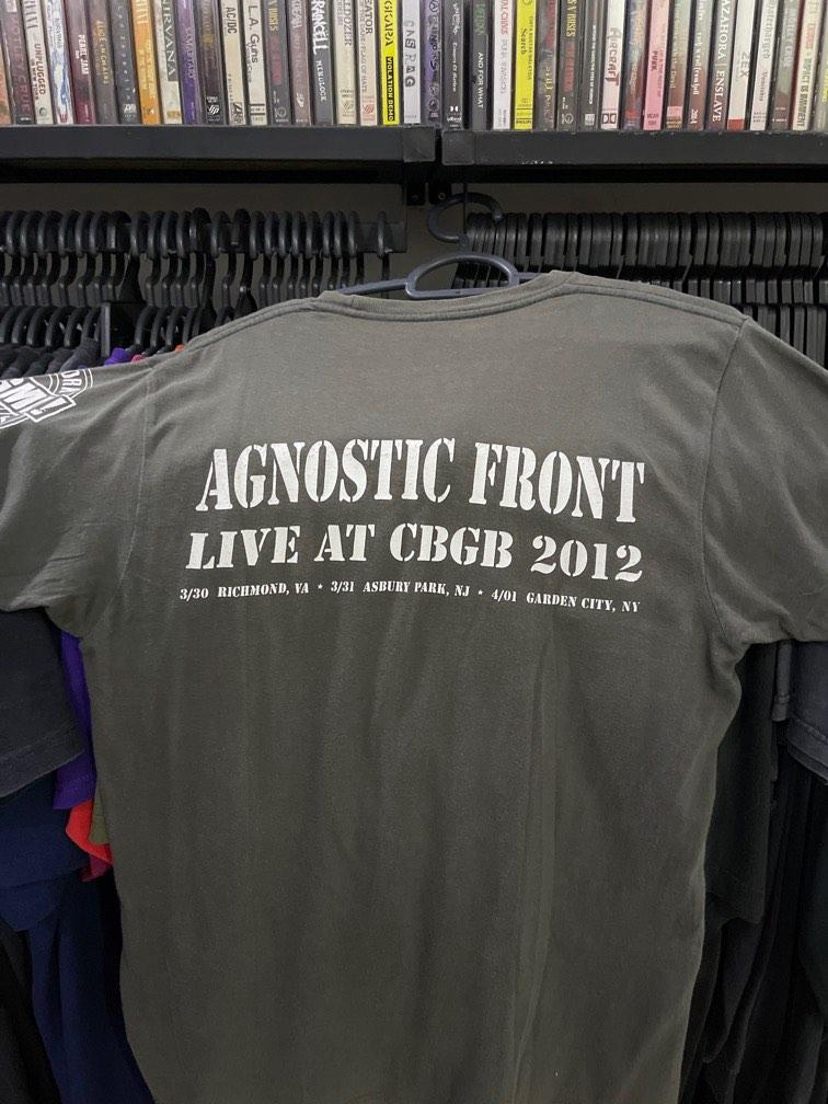 Agnostic Front “Live At CBGB 2012”, Men's Fashion, Tops & Sets, Tshirts ...