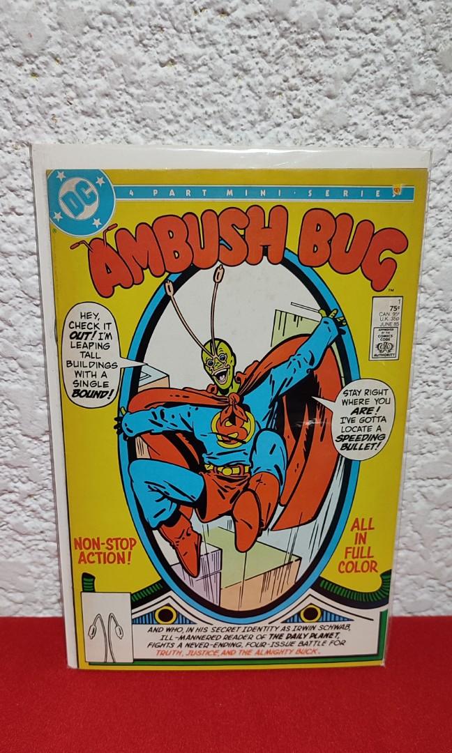 Ambush Bug (1985) DC Comics, Hobbies & Toys, Books & Magazines, Comics ...