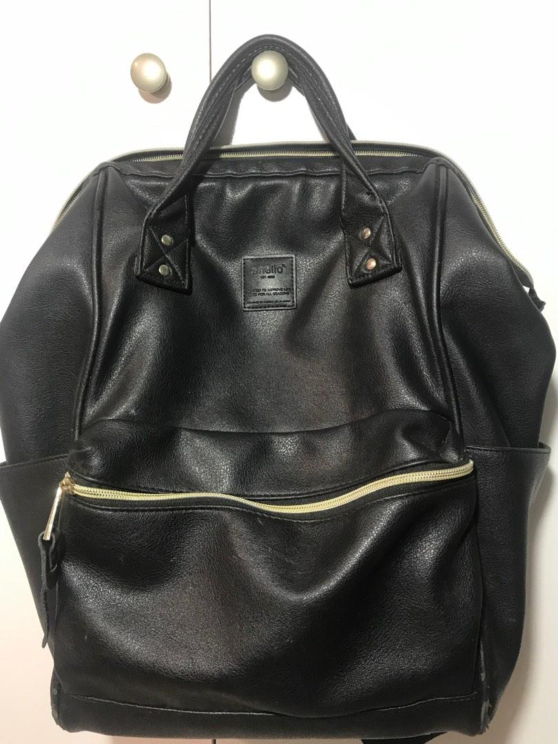ORIGINAL Anello RETRO Backpack [Black], Men's Fashion, Bags, Backpacks ...
