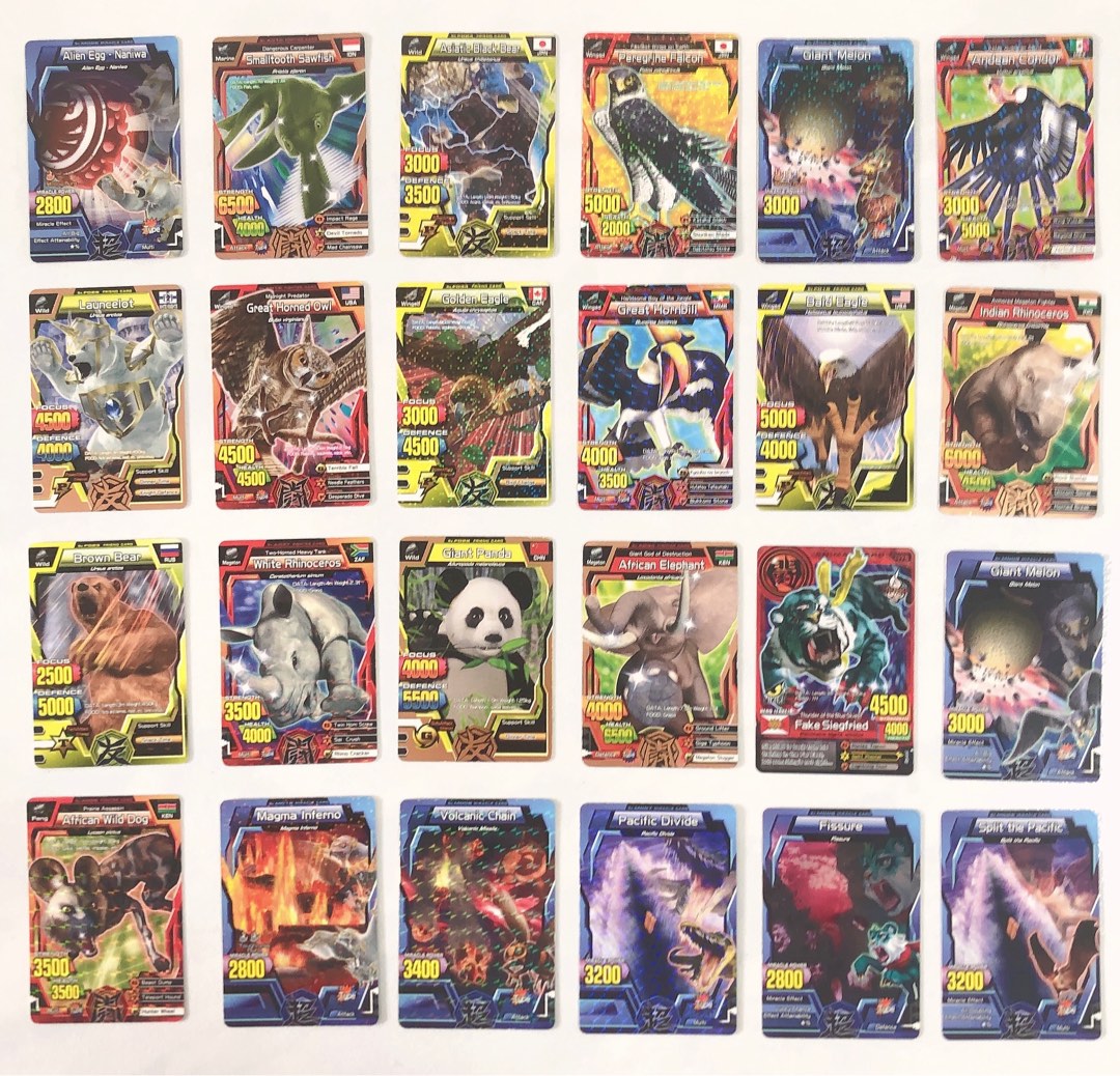 Animal Kaiser Cards, Hobbies & Toys, Toys & Games on Carousell