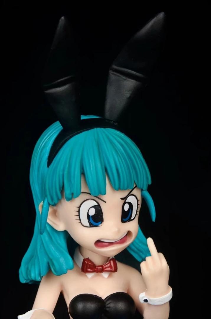 Anime Dragon Ball Z action figure Bunny girl bulma figure PVC Model toy ...