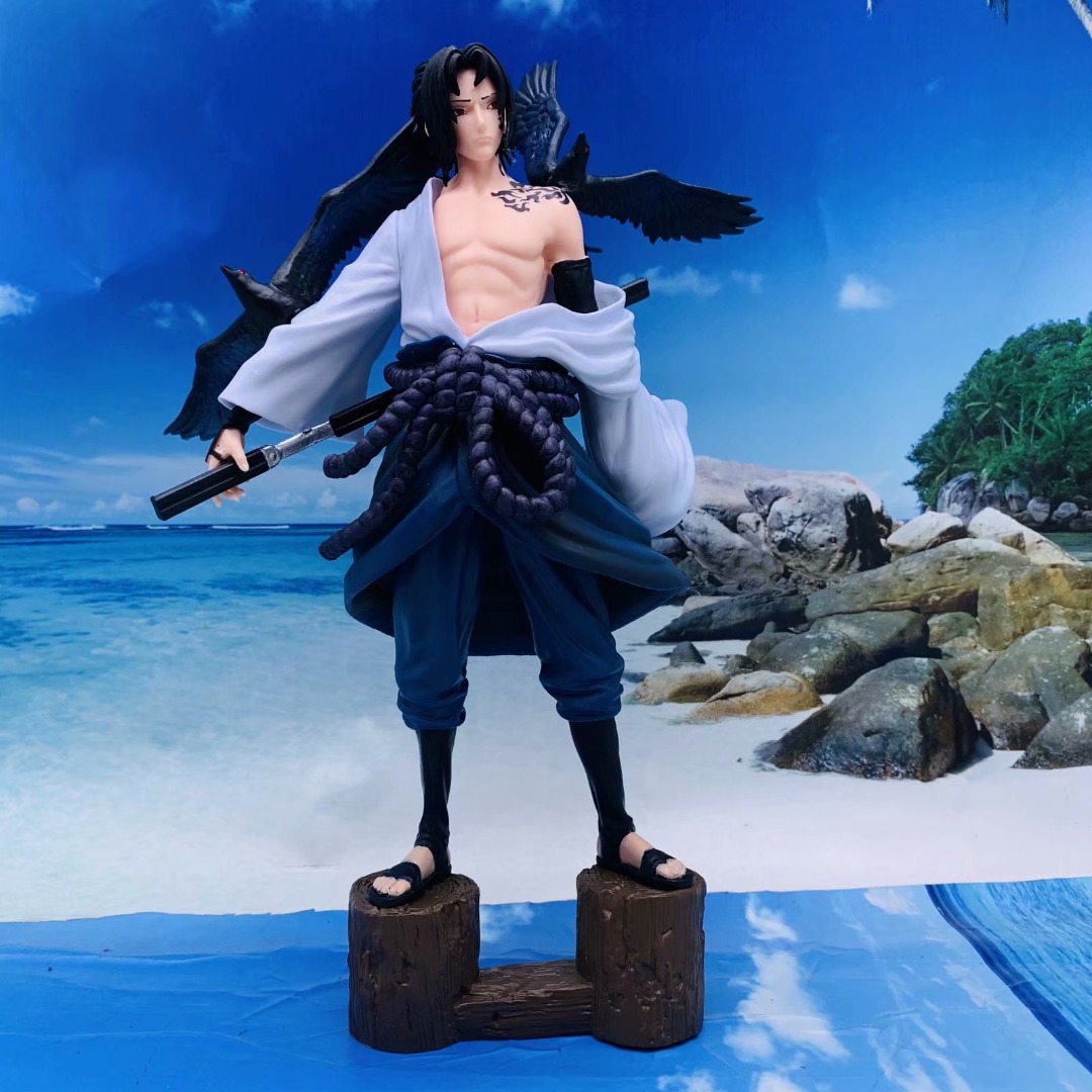 Anime Naruto Shippuden Action Figure Uchiha Sasuke Model PVC Toy ...