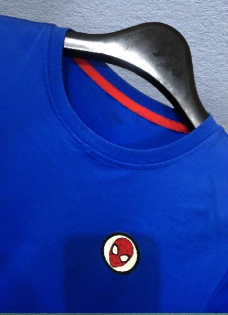 Anta x Marvel Dri-fit Spider Man round neck shirt, Babies & Kids ...