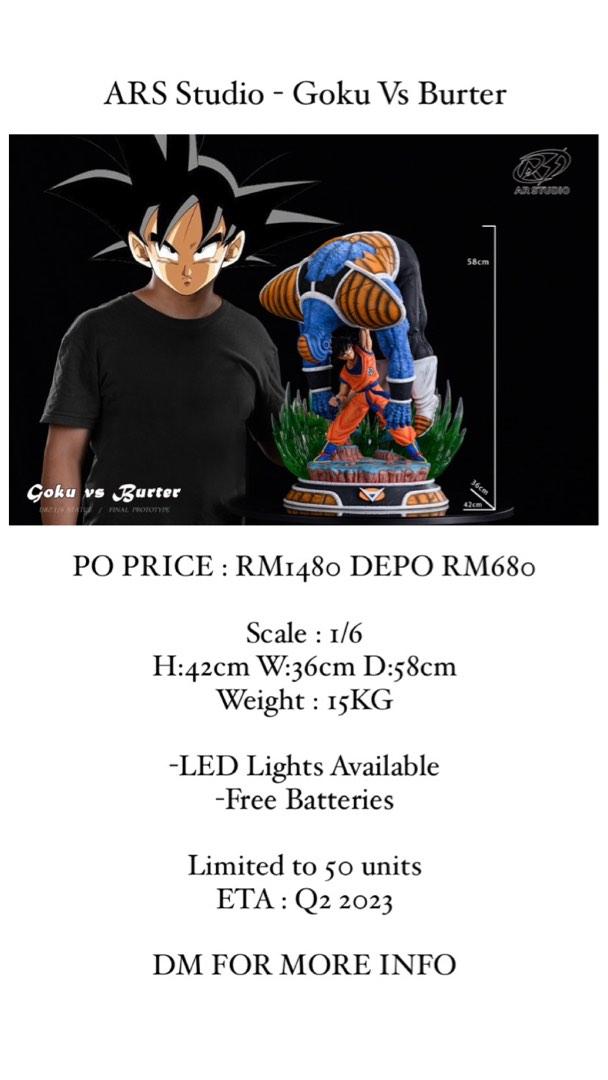 ARS Studio - Goku Vs Burter, Hobbies & Toys, Toys & Games on Carousell