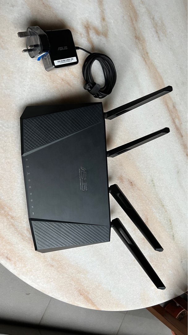 ASUS AC2400 4x4 dual band Gigabit Router, Computers & Tech, Parts ...