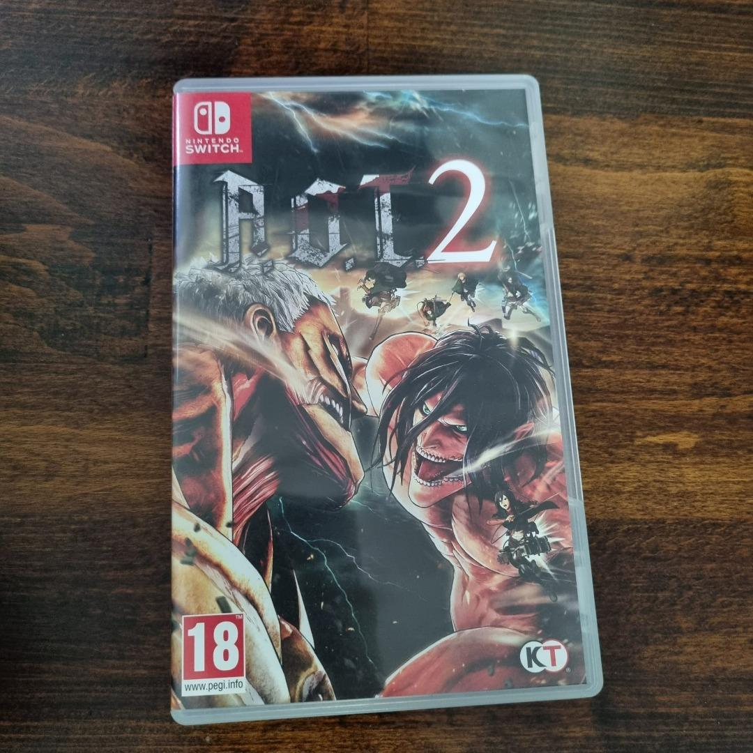Attack on Titan 2 AOT2 A.O.T Nintendo Switch Game, Video Gaming, Video ...