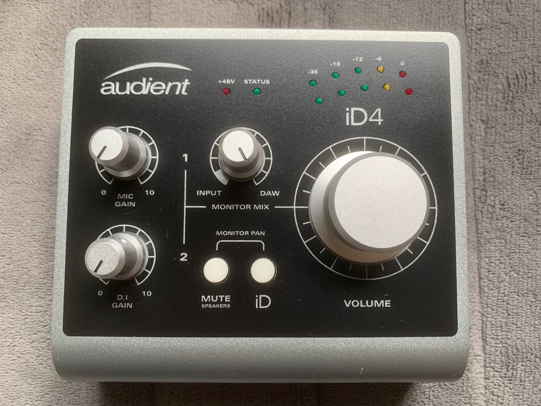 Audient ID4 Audio Interface, Audio, Soundbars, Speakers & Amplifiers on ...