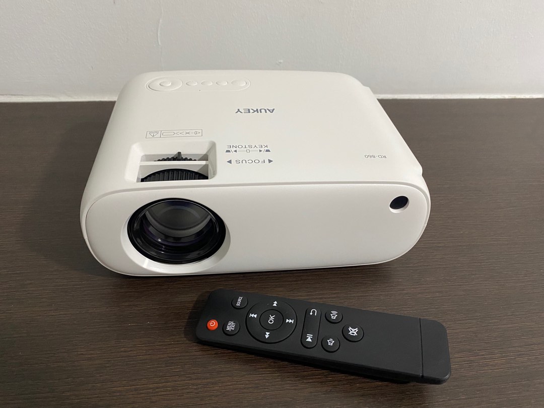 Aukey RD-860 Wi-Fi Mini Projector with 1080p Resolution Smartphone ...