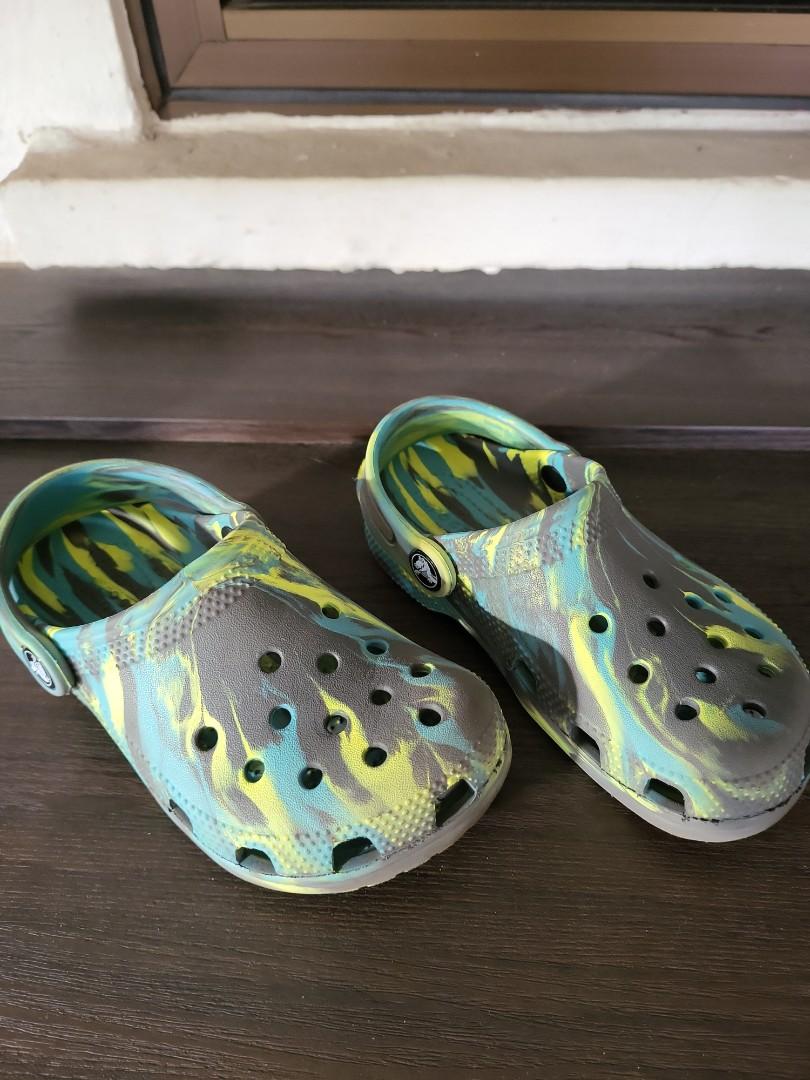 Authentic crocs boy classic clog, Babies & Kids, Babies & Kids Fashion ...