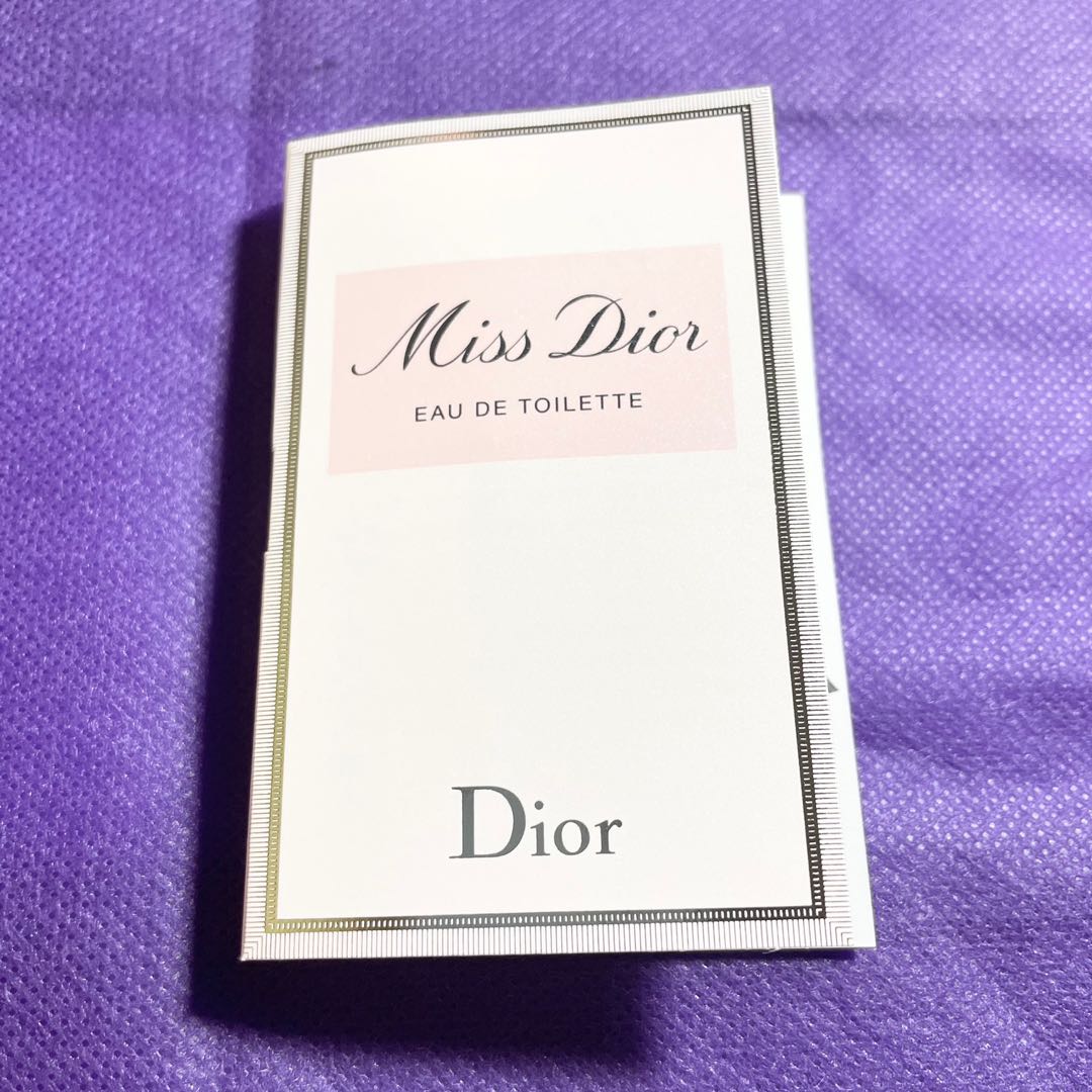 AUTHENTIC Dior miss Dior eau de toilette perfume vial, Beauty ...