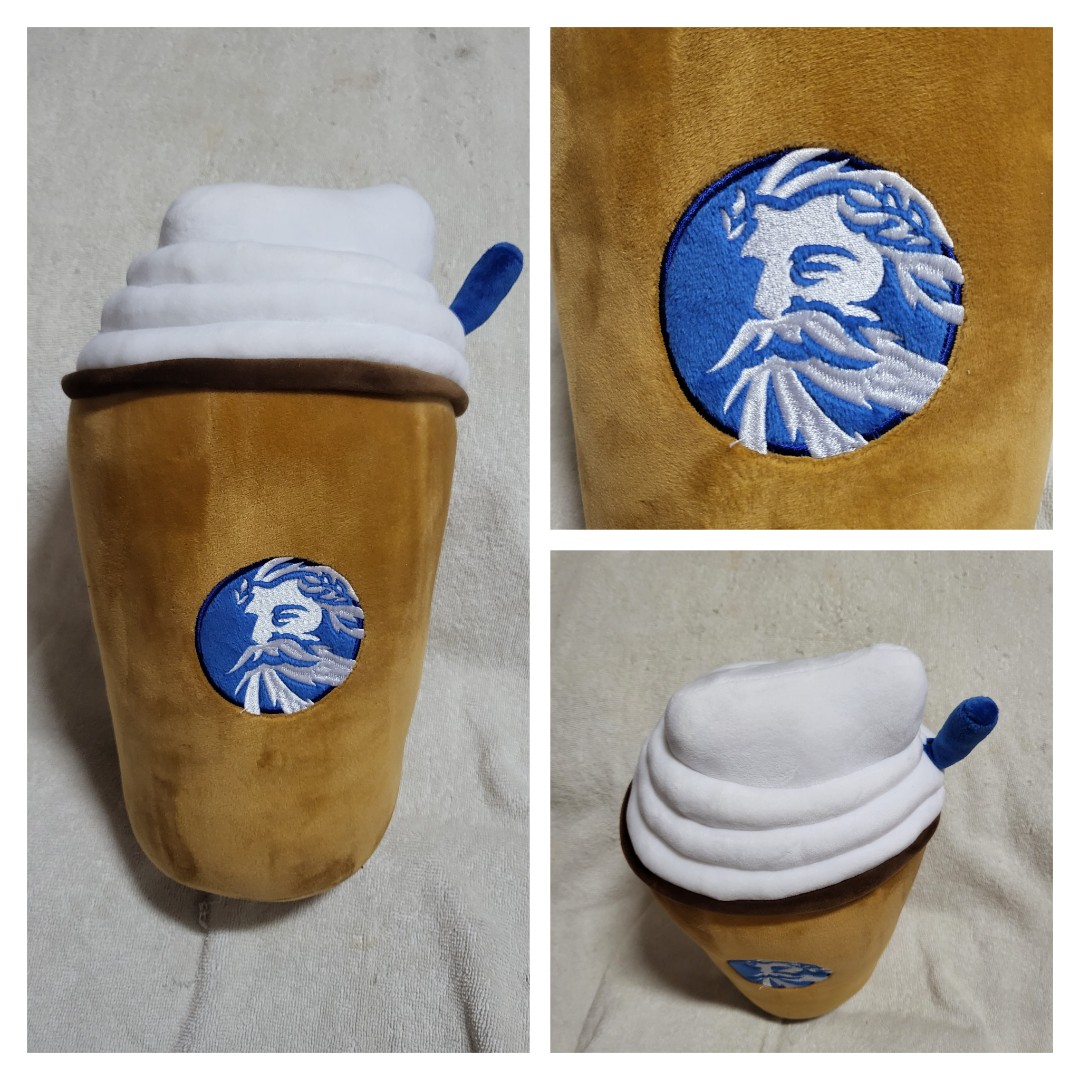 Authentic Rare Zus Coffee Frappe Cup Plush Soft Toy, Hobbies & Toys ...