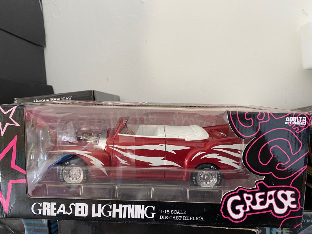 Autoworld Silver Screen Grease Lightning (1:18 scale), Hobbies & Toys ...