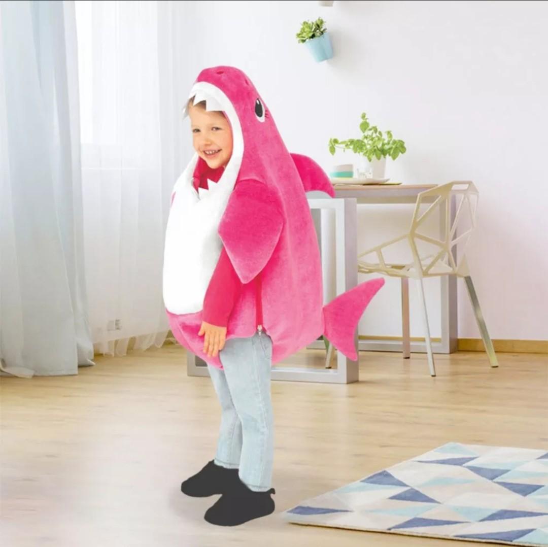 Baby shark Costume, Babies & Kids, Babies & Kids Fashion on Carousell