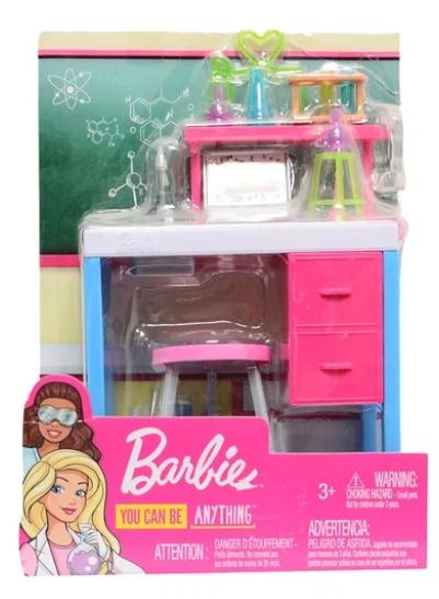 BARBIE Science Lab Playset You Can Be Anything Laboratory Doll House ...