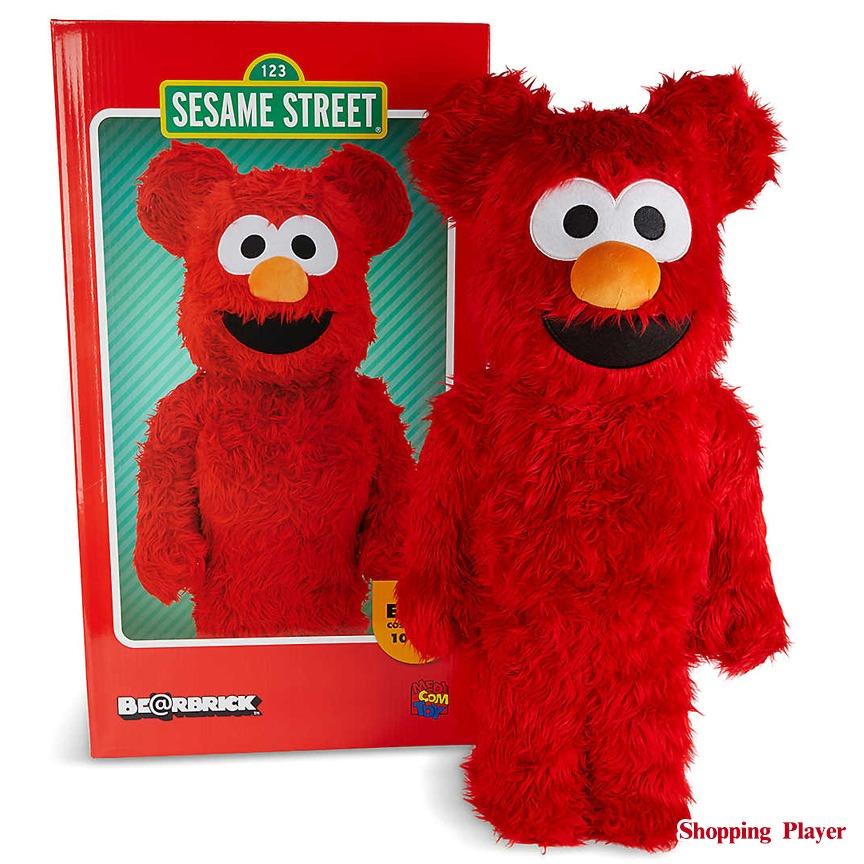 Be@rbrick Sesame Street Elmo 1000% Bearbrick Collectible Action Figure ...