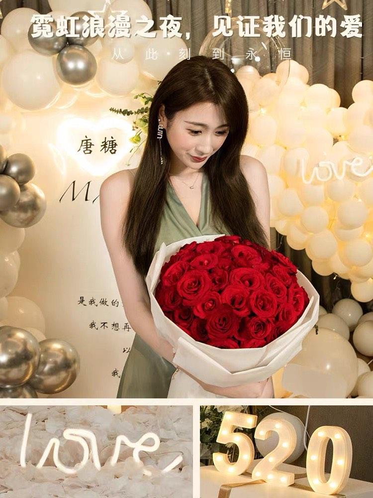 Birthday/proposal party setup, Hobbies & Toys, Stationery & Craft ...