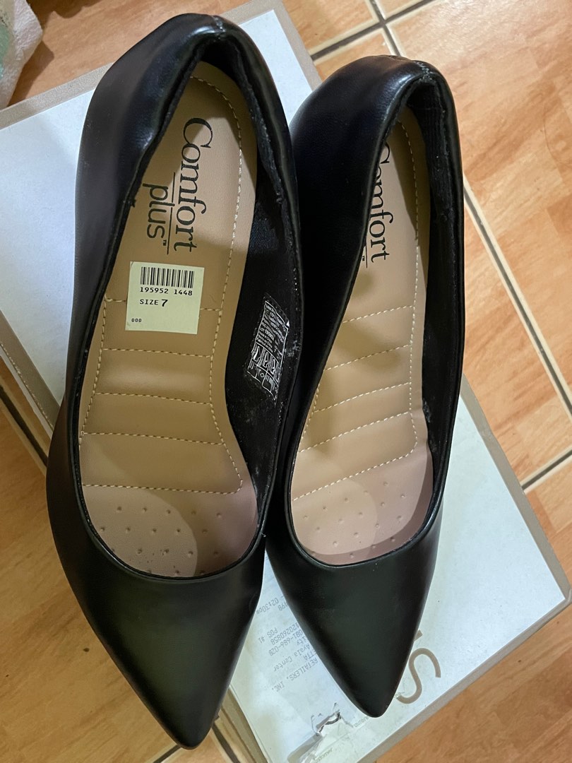 Black Heels (Payless Comfort Plus), Women's Fashion, Footwear, Heels on ...