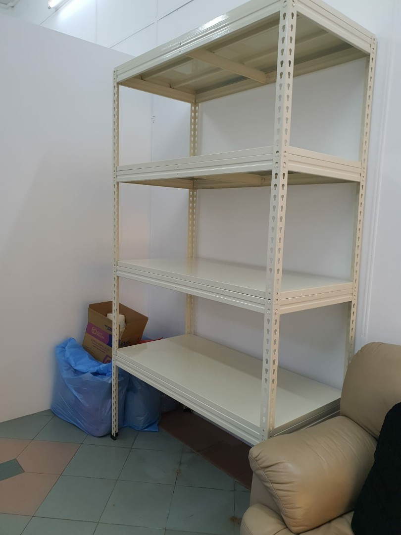 #boltless racks / #boltless shelving racks / #boltless metal racks / #bomb shelter shelving ...