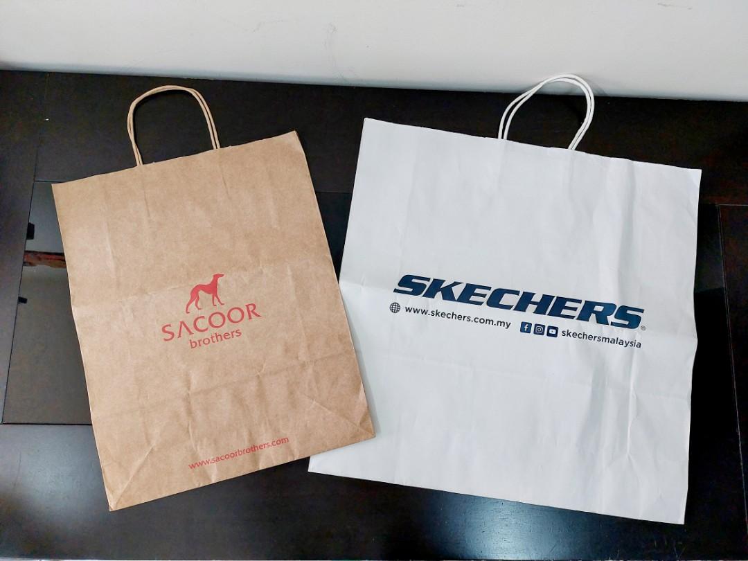 Branded Paper Bag Sacoor brothers Paper Bag Skechers Paper Bag, Hobbies ...