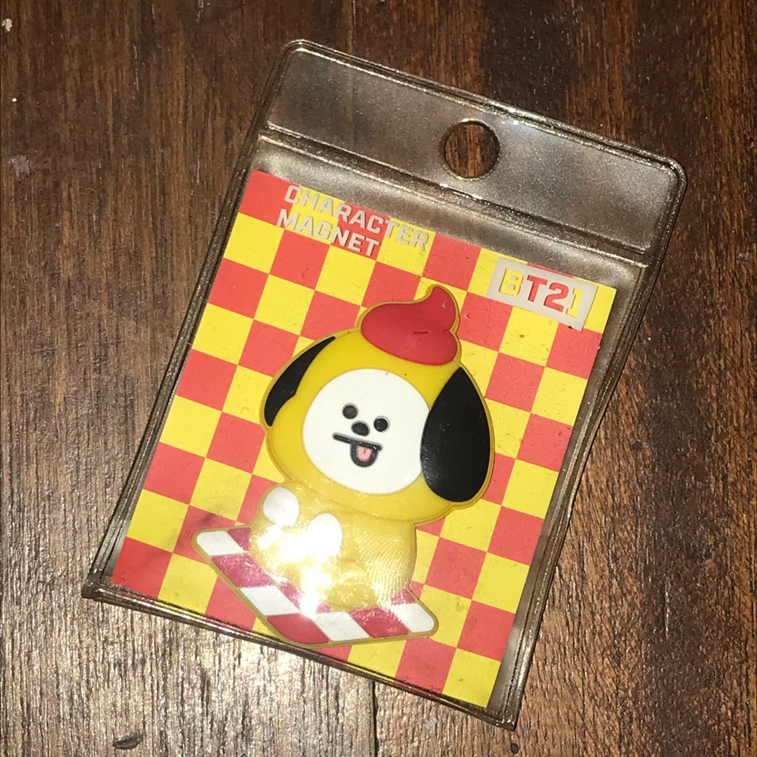 BT21 Chimmy Magnet, Hobbies & Toys, Memorabilia & Collectibles, K-Wave ...