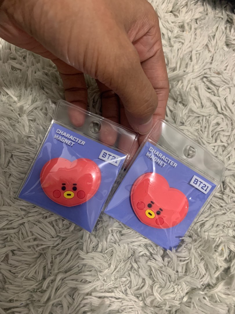[XMAS SALE] BT21 TATA Baby silicon magnet, Hobbies & Toys, Memorabilia ...