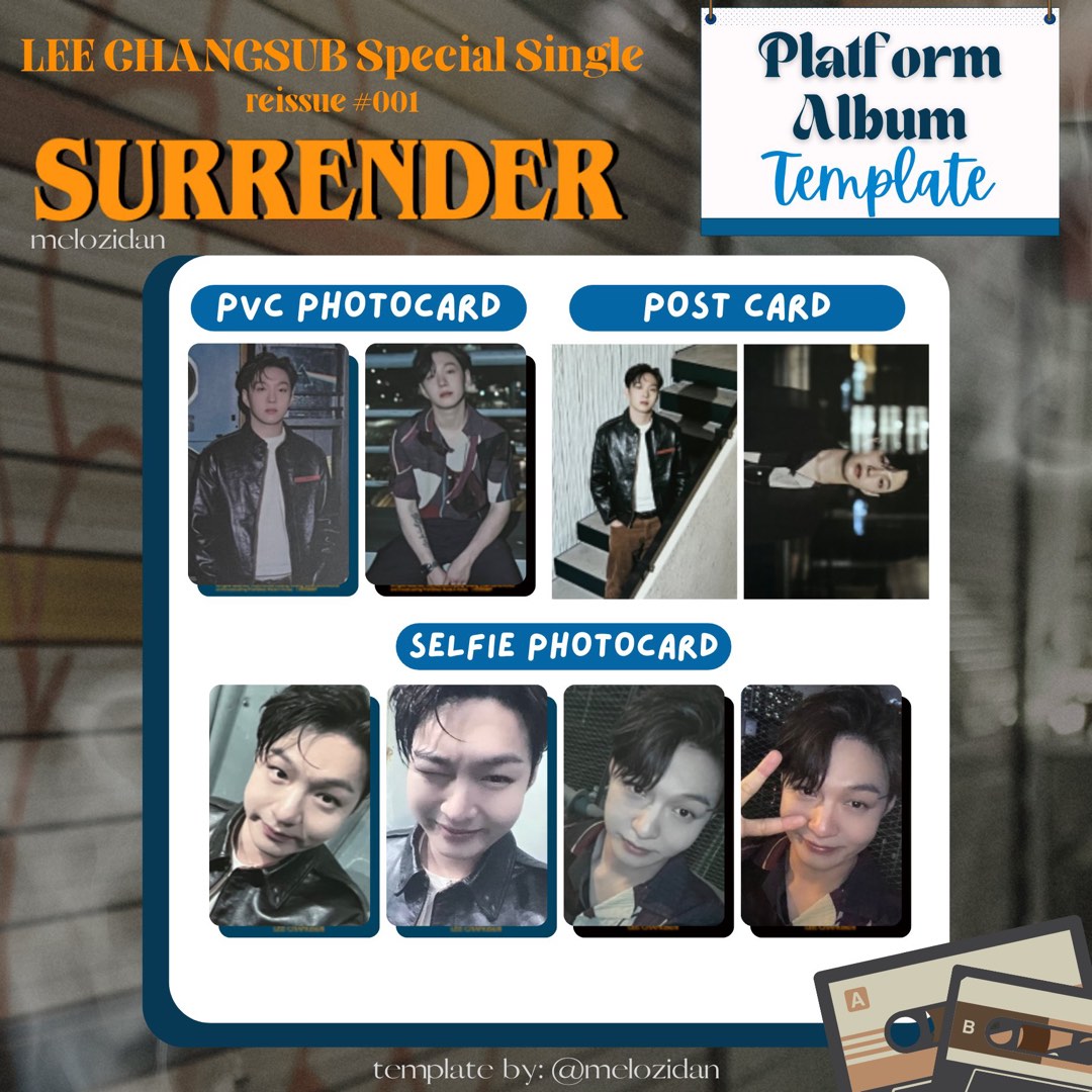 BTOB Lee Changsub Special Single [reissue #001 'SURRENDER'] Platform Ver., Hobbies & Toys ...