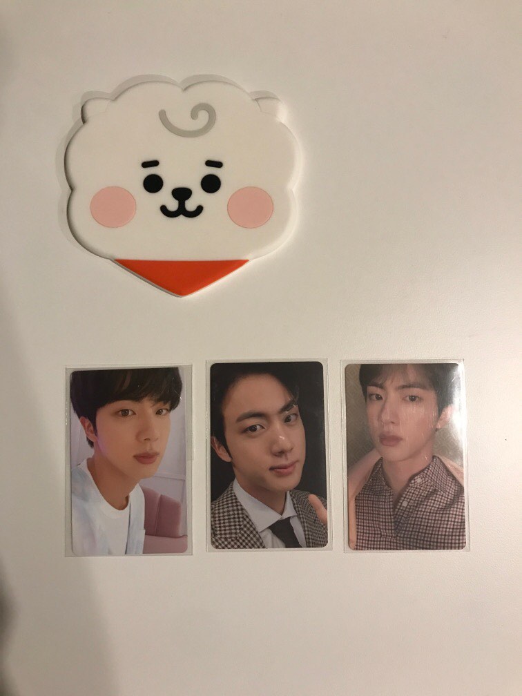 BTS Jin Photocards, Hobbies & Toys, Memorabilia & Collectibles, K-Wave ...