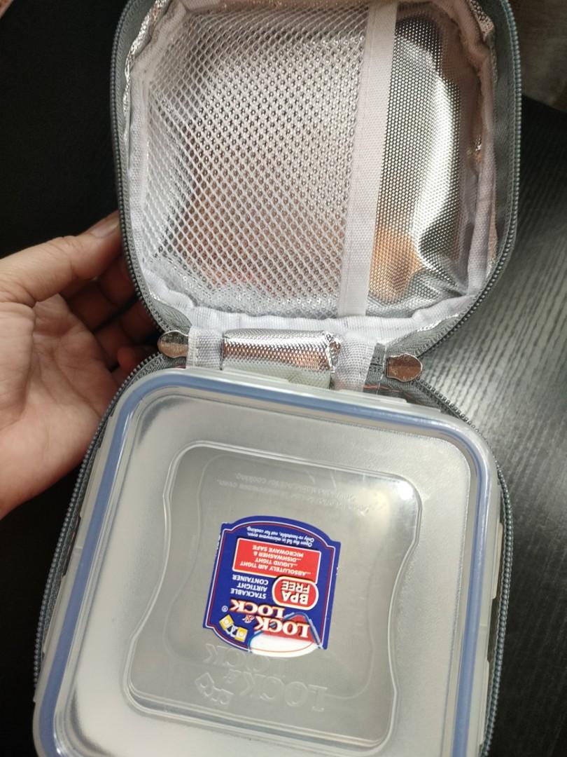 Bundle Super Sale: Lock & Lock Lunch Boxes with Thermal Bag, Starbucks ...