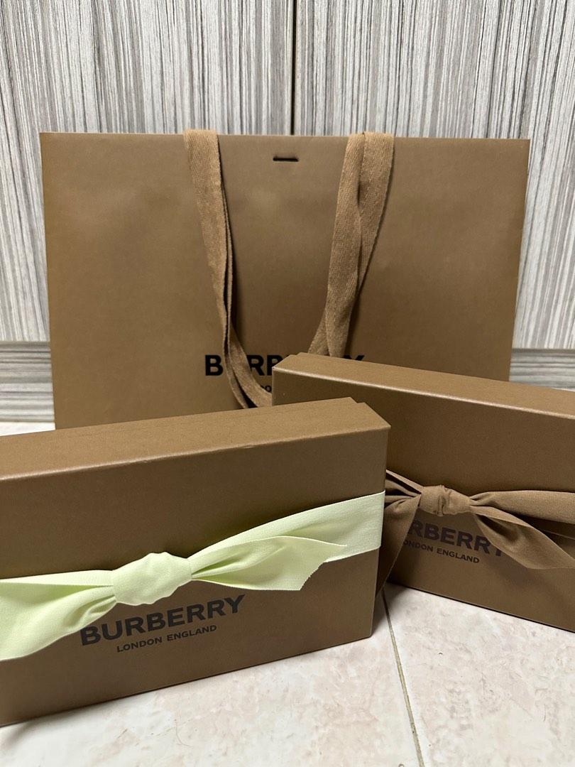 Burberry Box / Paper Bag, Luxury, Accessories on Carousell