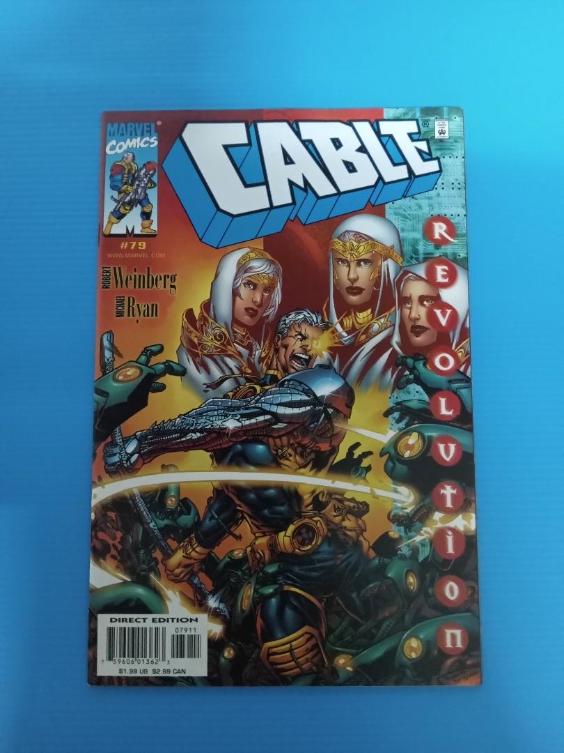 Cable #79 ( Michael Ryan - Cover Art ) Marvel Comics, Hobbies & Toys ...