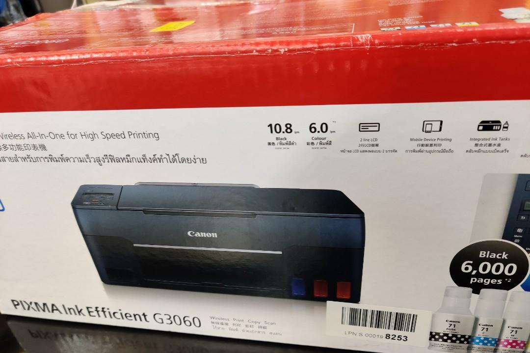 CANON PIXMA G3060-Navy Colour, Computers & Tech, Printers, Scanners ...