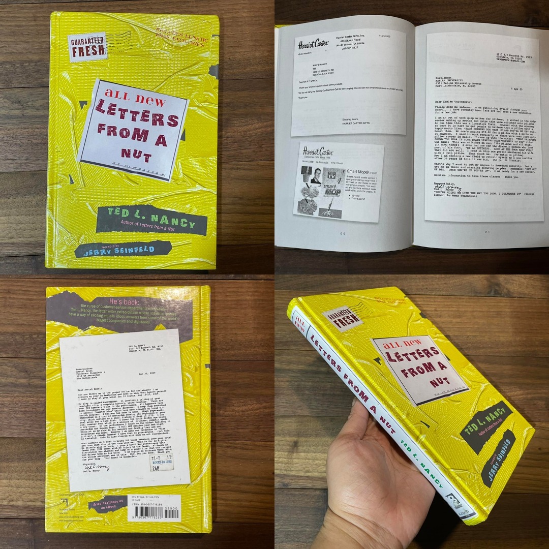 Celebrity Books | biography memoirs | All New Letters From A Nut by Ted ...