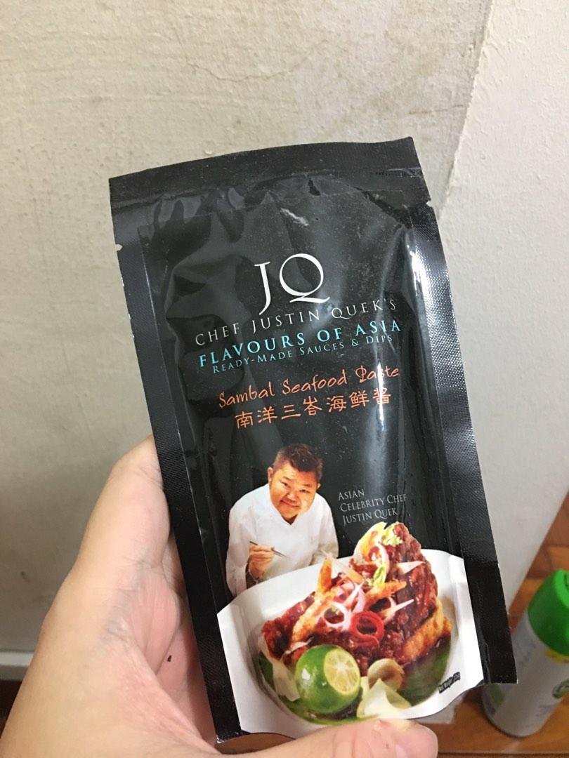 Chef Justin Quek Sambal paste, Food & Drinks, Local Eats on Carousell