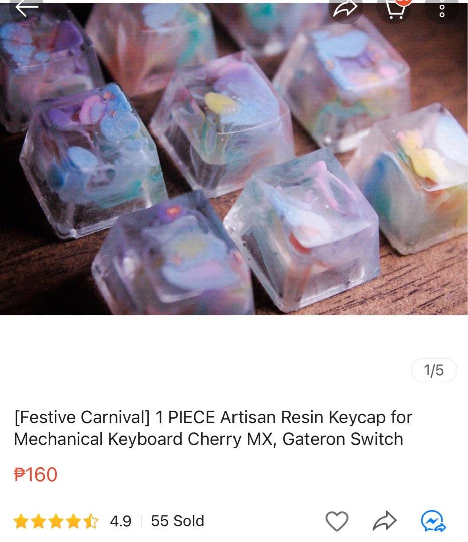 Click Clack Keycaps PH in Festive Carnival, Computers & Tech, Parts ...