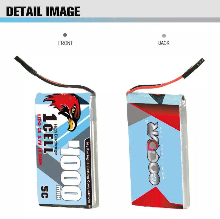 Coddar M17 Transmitter Lipo 1s Softpack 4000/5c Not Gaoneng LRP Nosram ...