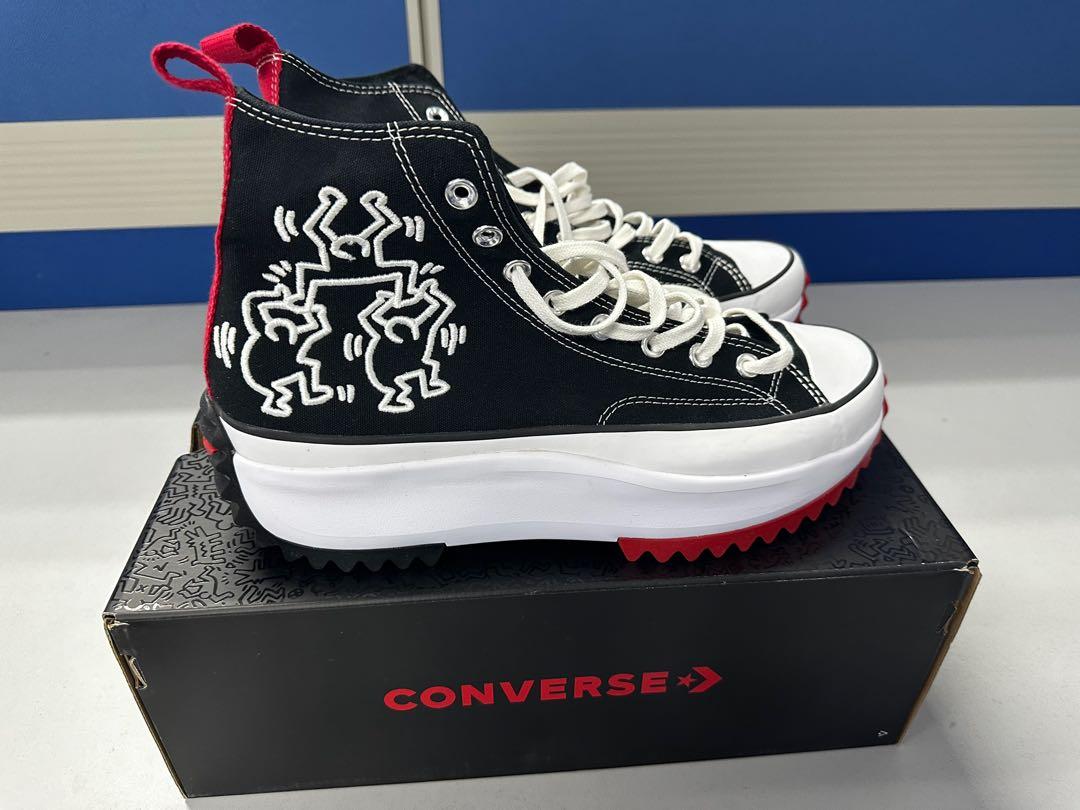 Converse x Keith Haring High Cut Shoe, Men's Fashion, Footwear ...