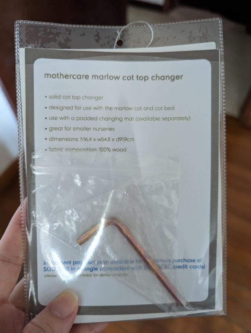 Cot top diaper changing station, Babies & Kids, Bathing & Changing ...