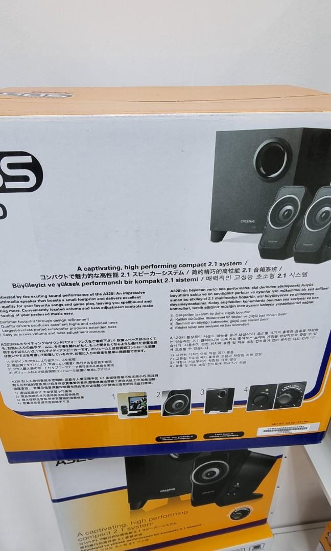 CREATIVE speakers, A320, A350, Audio, Soundbars, Speakers & Amplifiers ...