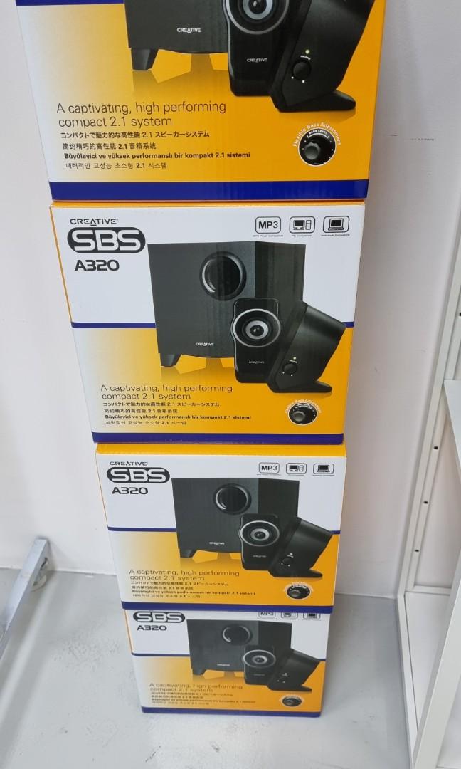 CREATIVE speakers, A320, A350, Audio, Soundbars, Speakers & Amplifiers ...