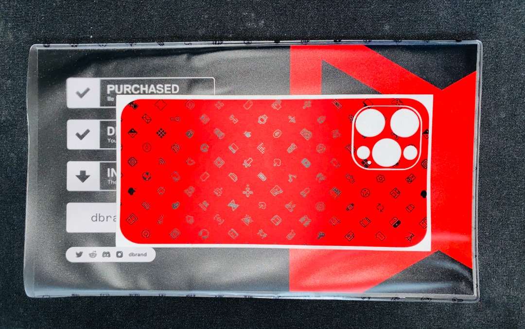 DBRAND - MKBHD Limited Edition Red Code Icon - iPhone 12 Pro Max, Mobile Phones & Gadgets ...